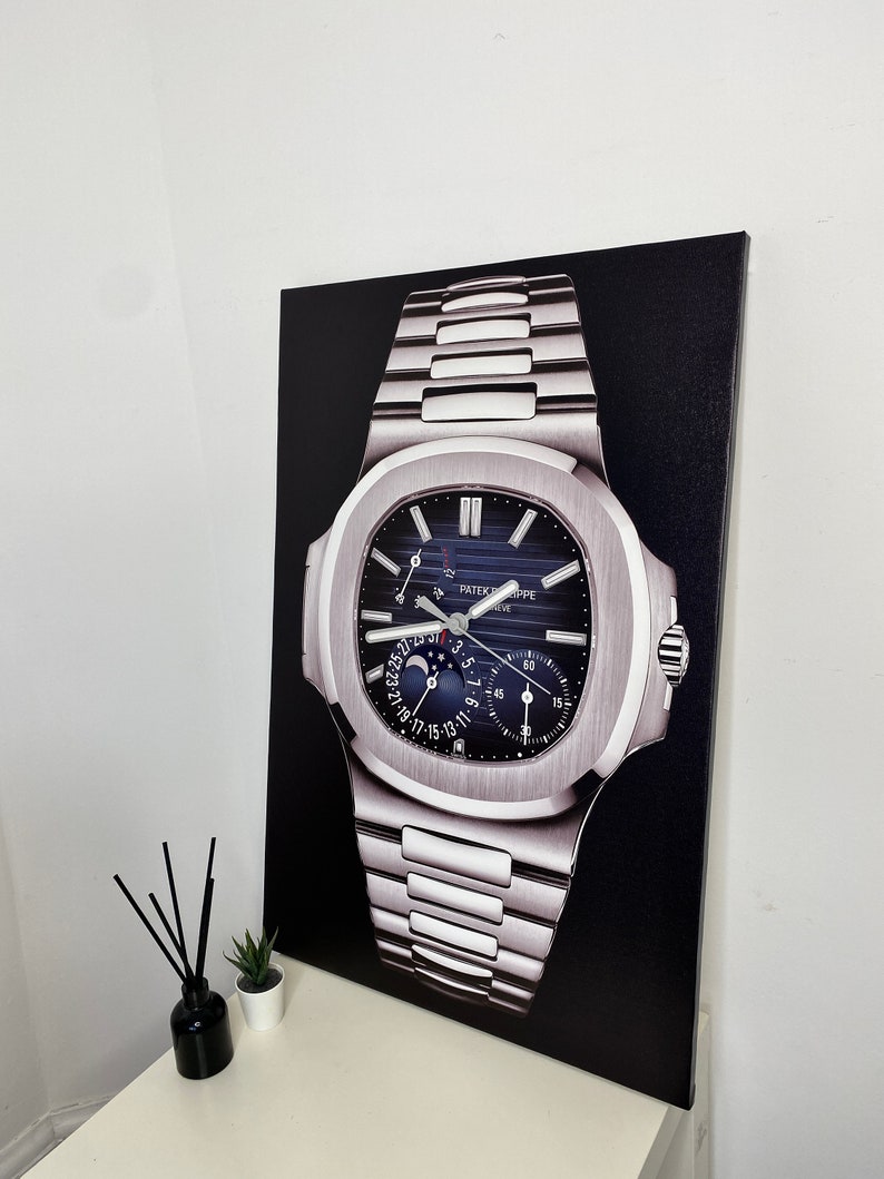 Real Clock on the Wall Patek Philippe, With Quartz Silent Mechanism ...