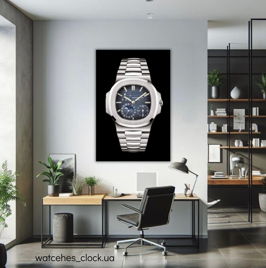 Real Clock on the Wall Patek Philippe, With Quartz Silent Mechanism ...
