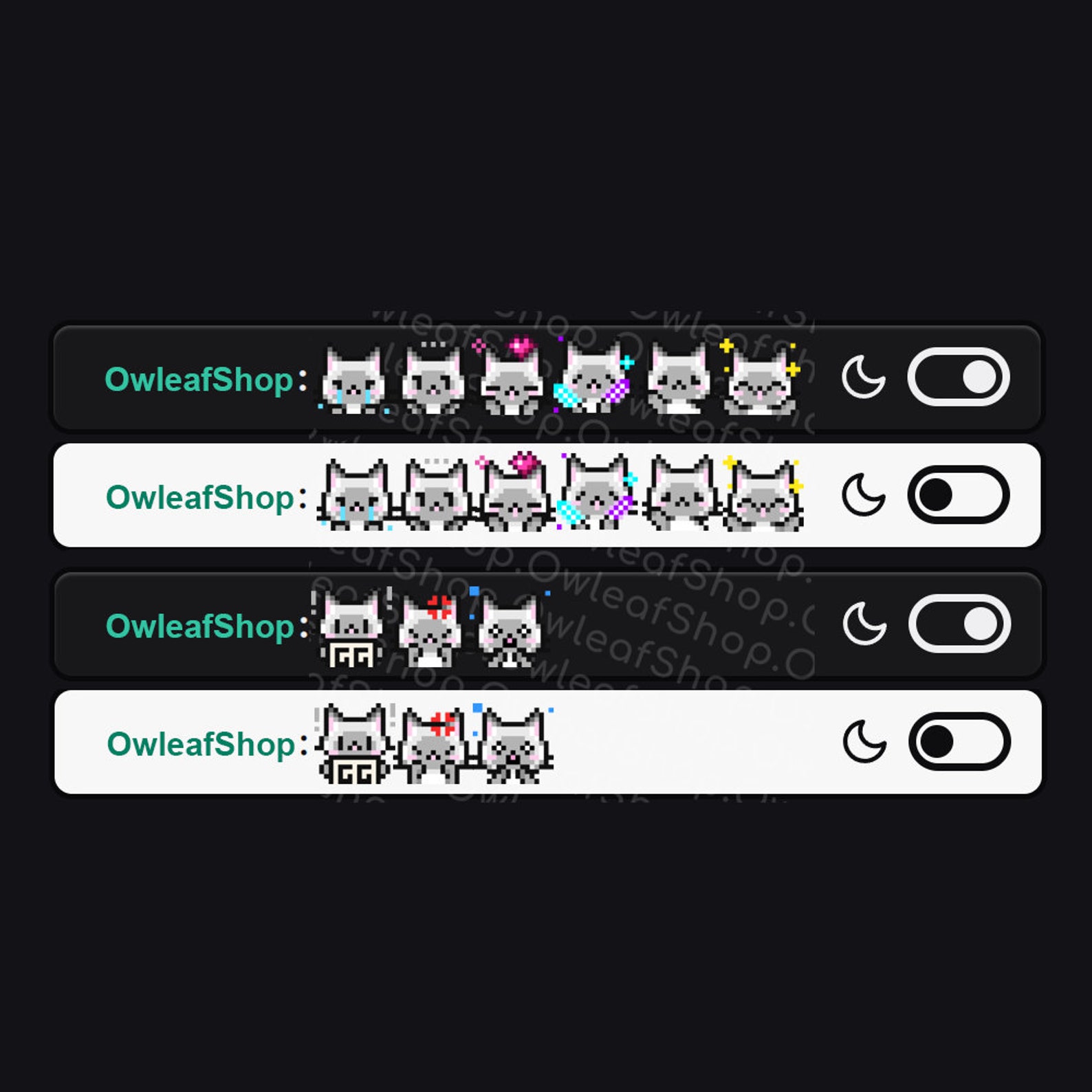 Animated Emotes Twitch X9, Cat | Cute - Kawaii - Emoji - Youtube ...
