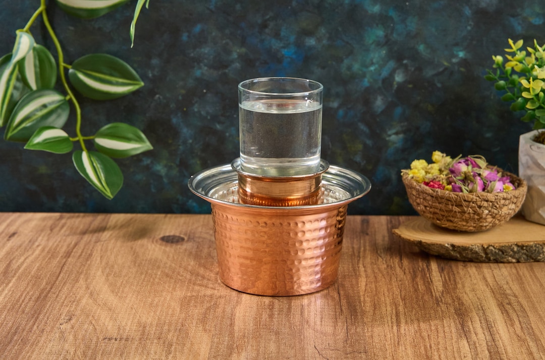 Turkish Raki Cooler , Copper Ehlikeyf, Copper Bucket , Copper Ice ...
