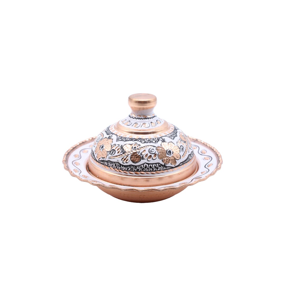 Copper Candy Bowl With Lid, Copper Candy Bowl, Copper Sugar Bowl ...