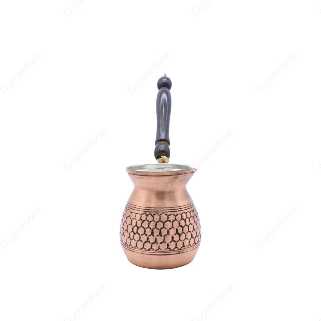 Copper Turkish Coffee Pot, Turkish Greek Arabic Coffee Pot Coffee Maker ...