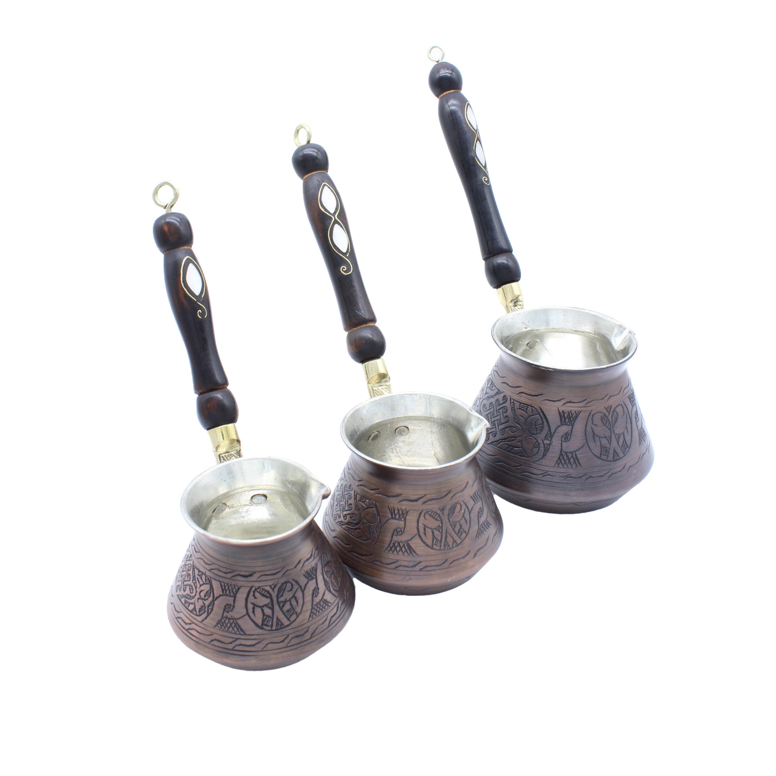 Handmade Copper Turkish Coffee Pot, Turkish Greek Arabic Coffee Pot ...