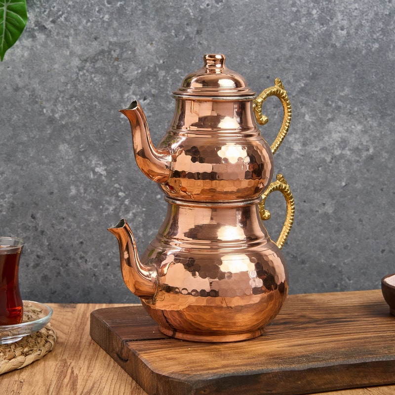 Copper Tea Pot - Etsy