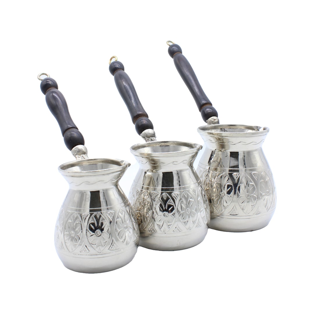 Handmade Copper Turkish Coffee Pot, Turkish Greek Arabic Coffee Pot ...