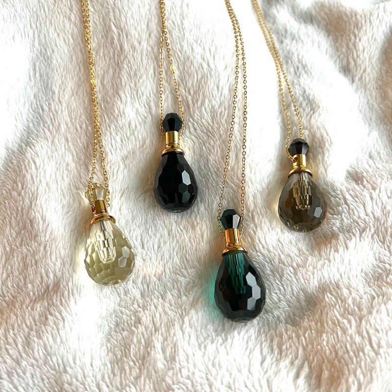 Perfume Necklace - Etsy