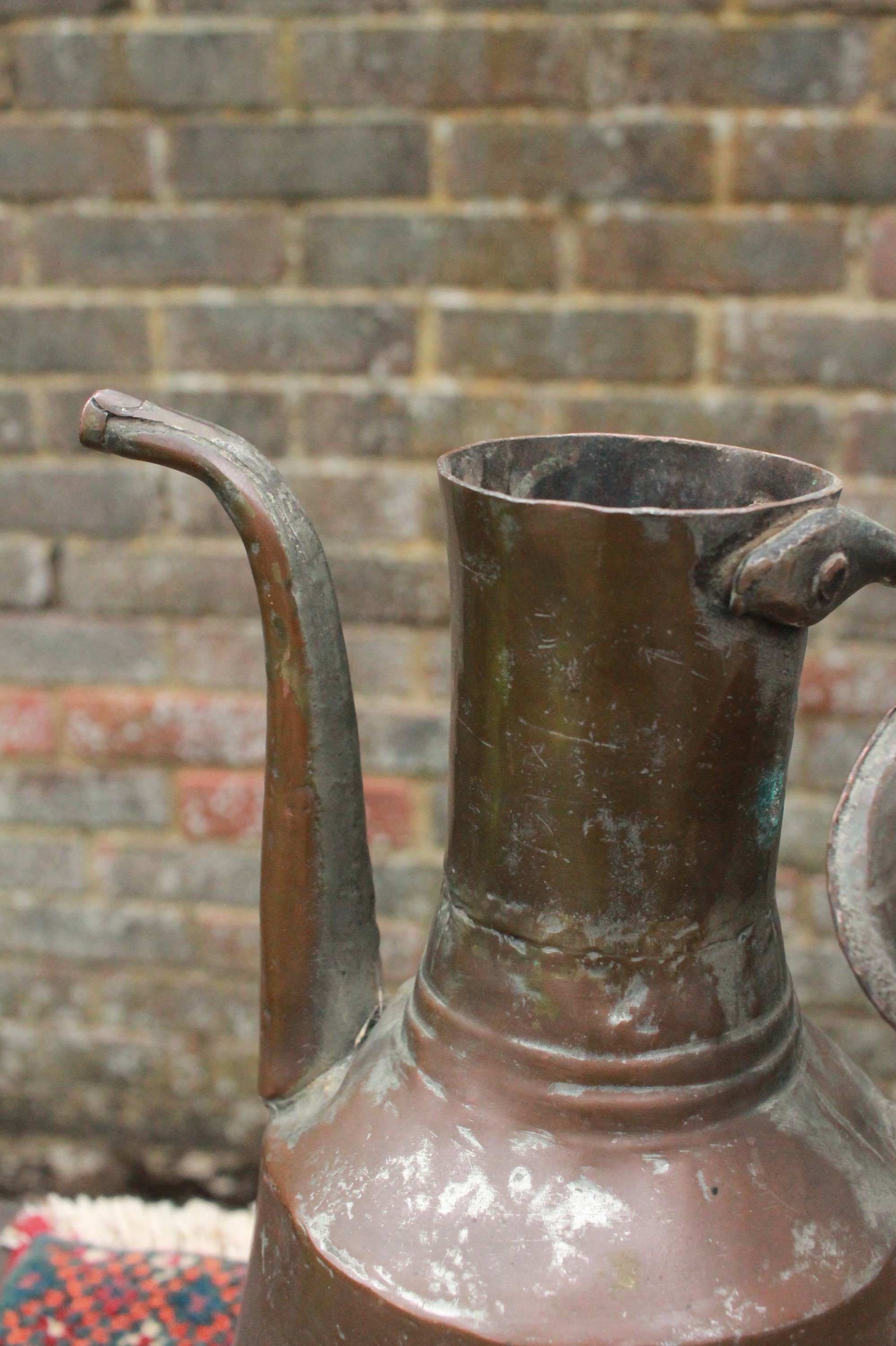 Antique Middle Eastern Persian Islamic Kettle Water Coffee Tea Pot ...