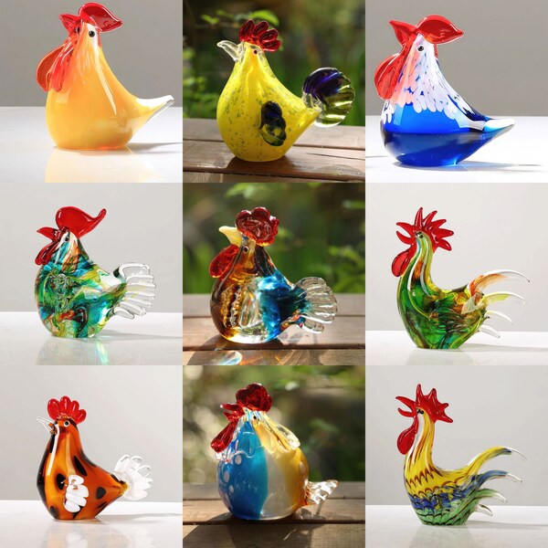 Glass Chicken - Etsy