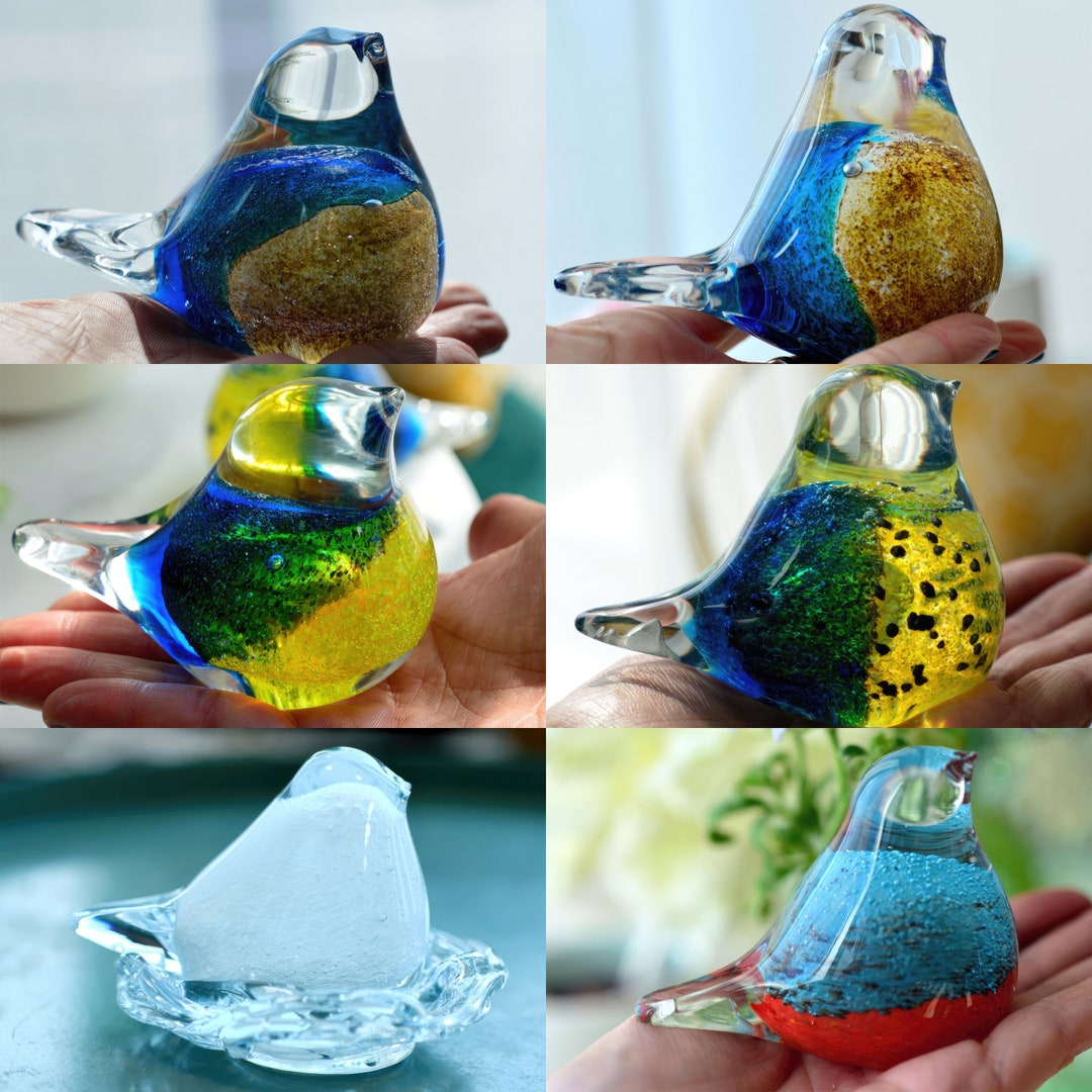 Glass Birds Decorate Tables and Windows, Birds of Freedom,happiness and ...