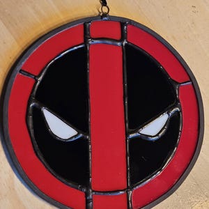 Deadpool Stained Glass - Etsy
