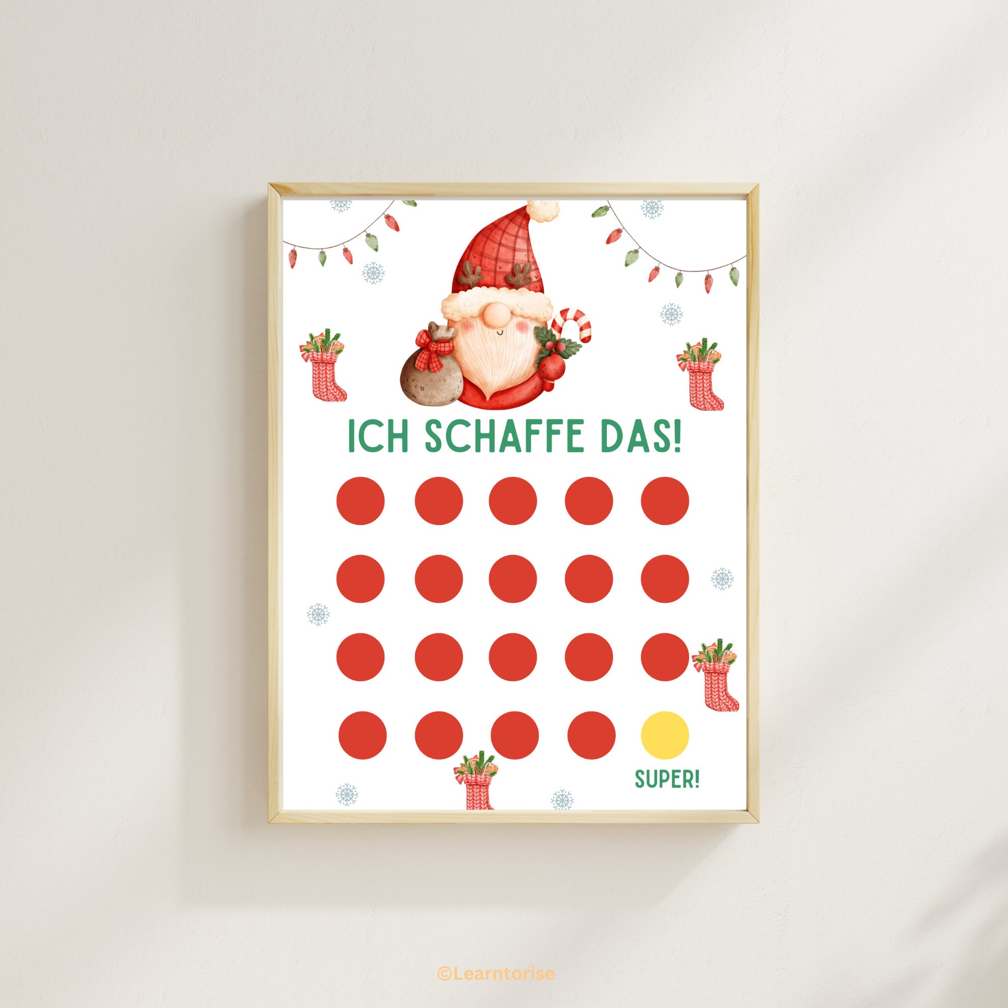 Reward Plan, Reward Board, you Can Do It, Christmas, Behavior Chart - Etsy