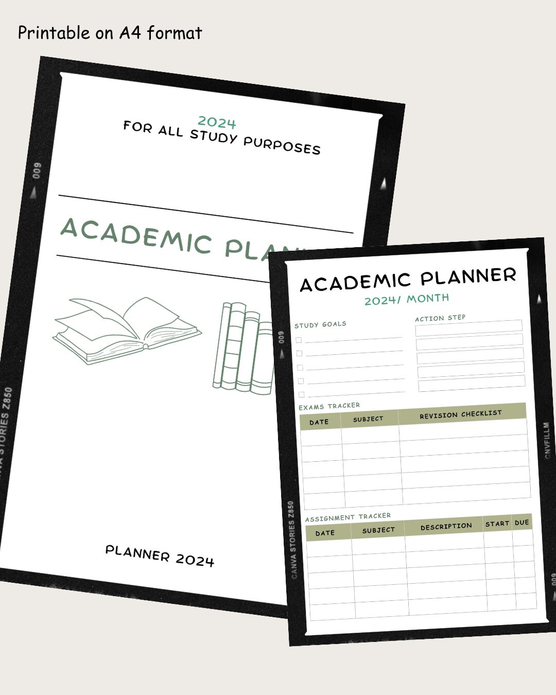 Boost Academic Success With Our 2024 Digital Study Planner - Etsy