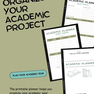Boost Academic Success With Our 2024 Digital Study Planner - Etsy
