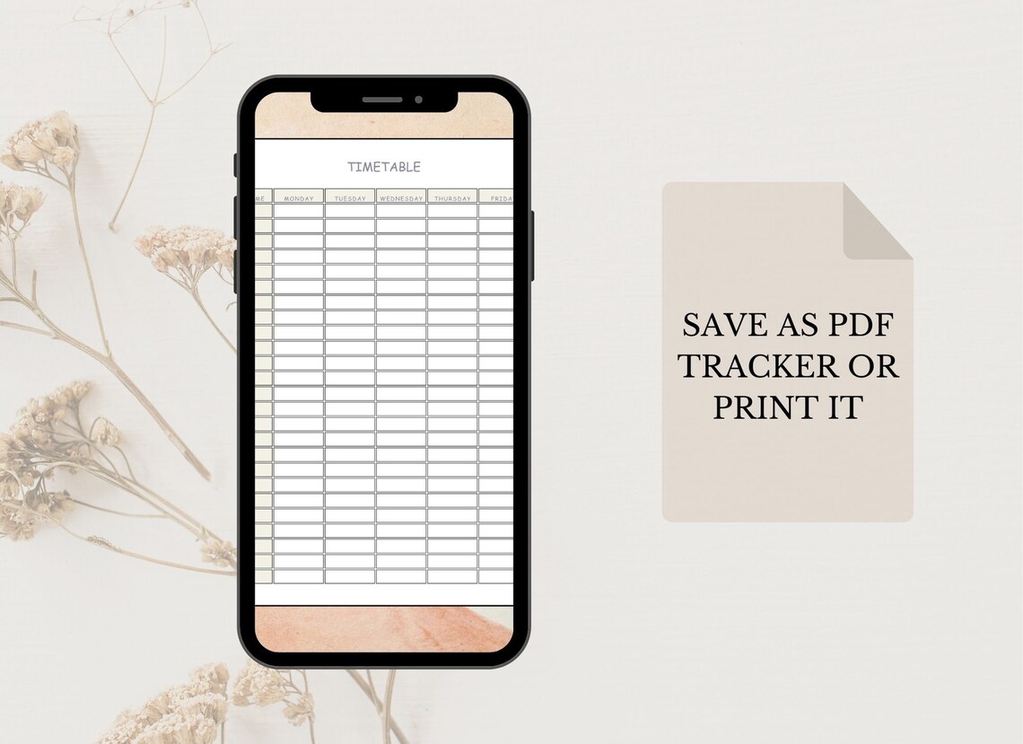 Digital Teacher Planner Printable, for 2023 / 2024 Academic Year ...
