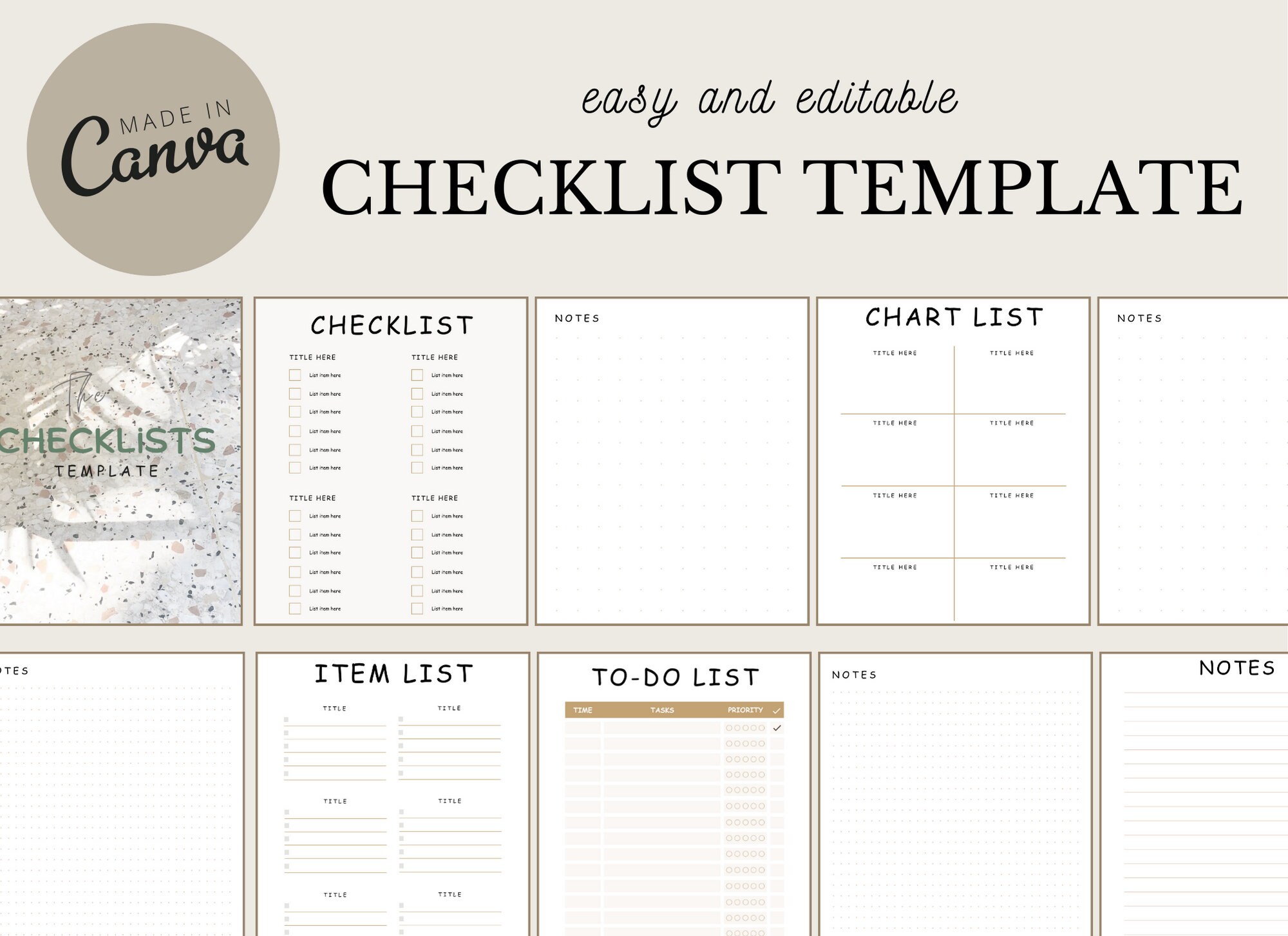 Printable to Do List Check List Template Minimal to Do - Etsy