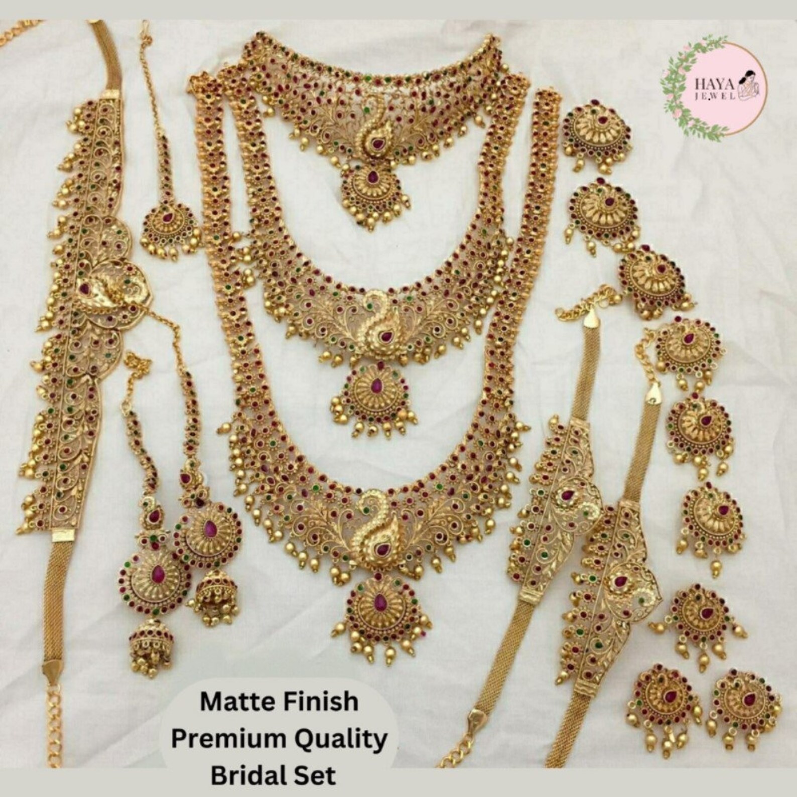 South Indian Bridal Wedding Set. High Quality Brass. A Premium Quality ...