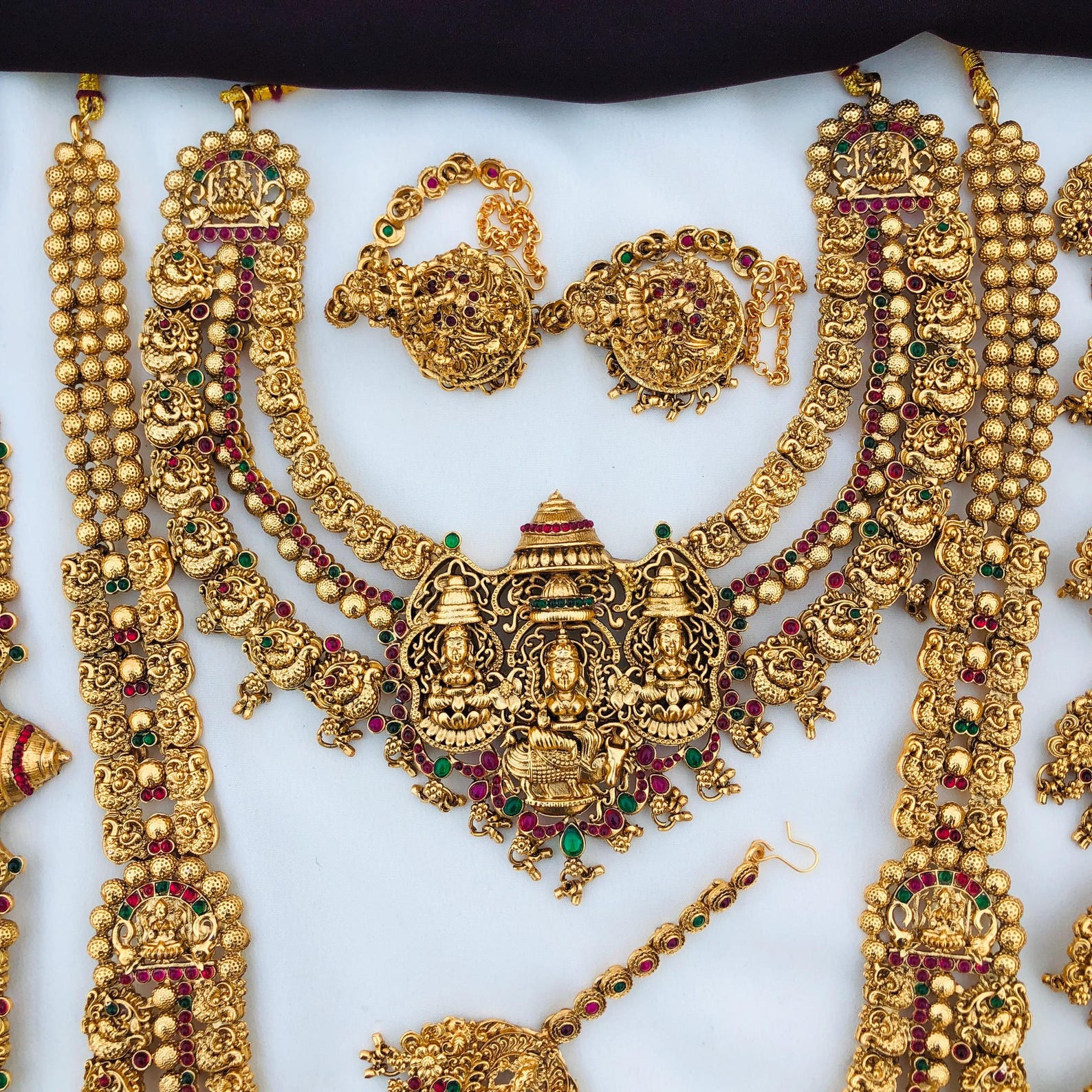 Beautiful Laxmi Design Bridal Wedding/high Quality Brass Premium ...