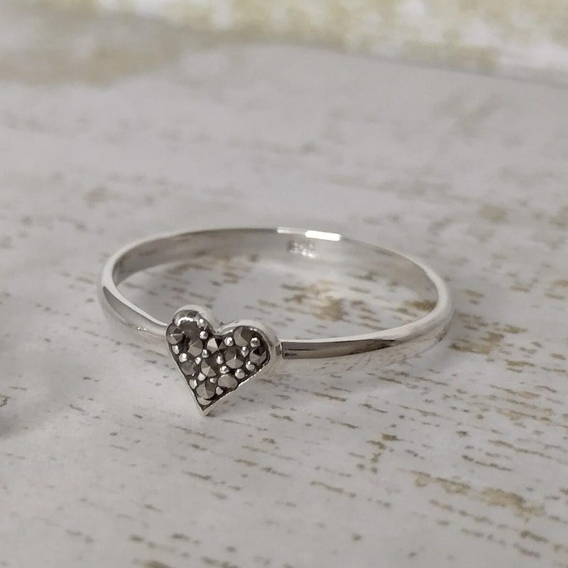 Marcasite & Cz Earrings - Etsy UK