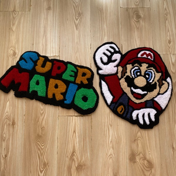Mario Tuft Rug - Etsy
