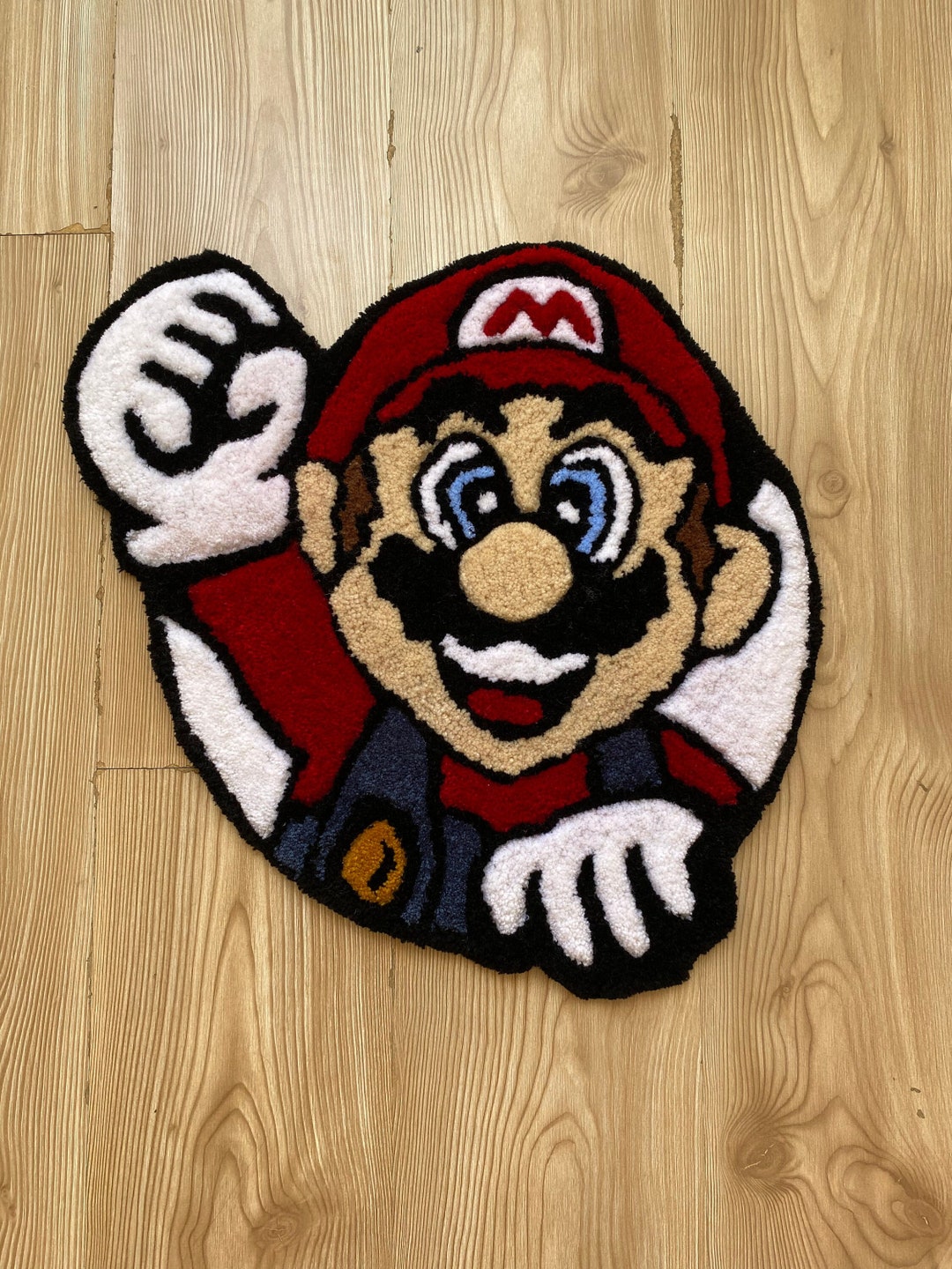 Super Mario Tufted Rug/super Mario - Etsy