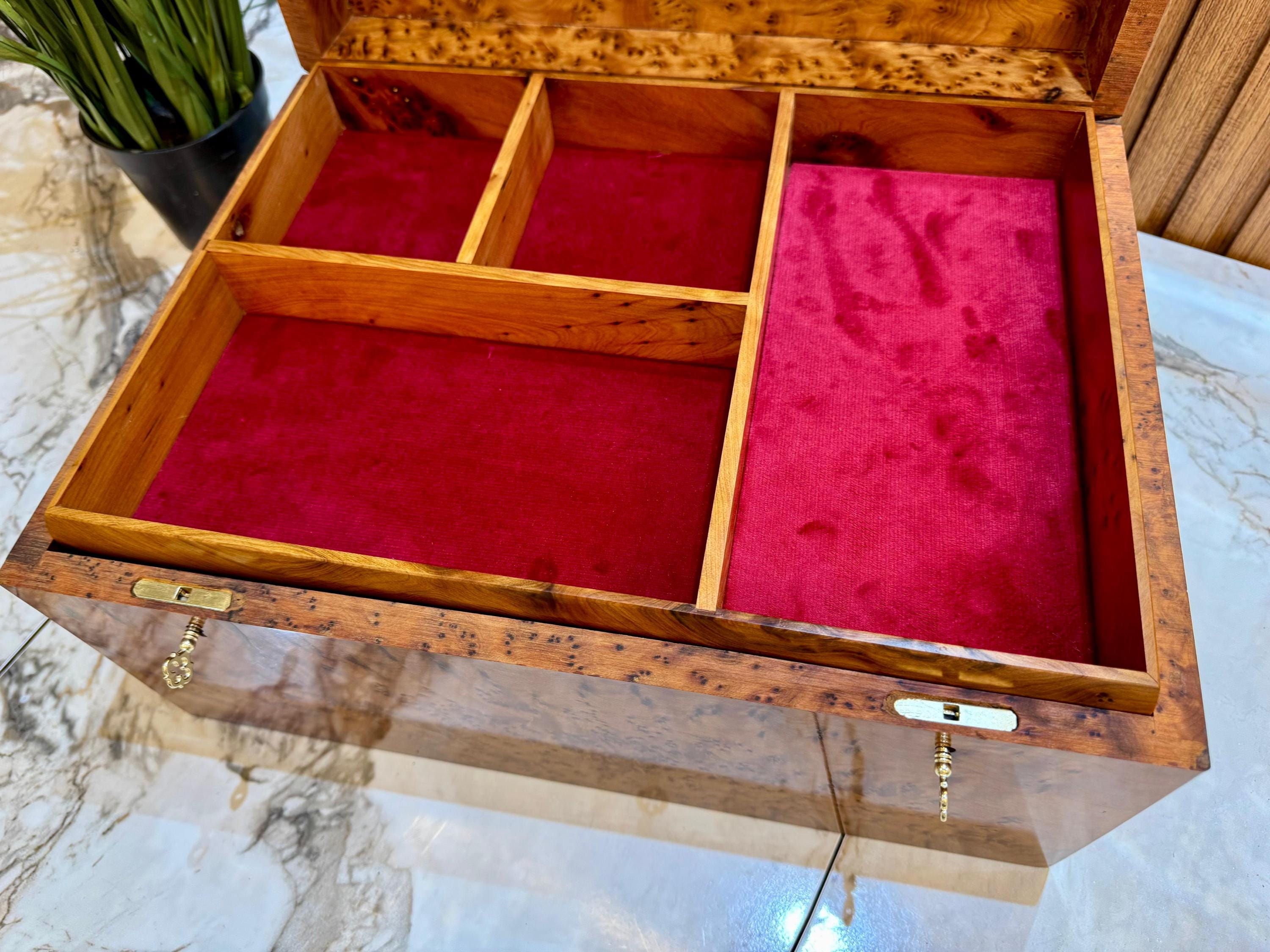 Custom Leather or Velvet Box Lining Upgrade, Soft Interior Insert for ...