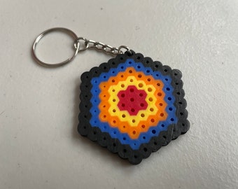 Avocado Perler Bead Keychain - Etsy