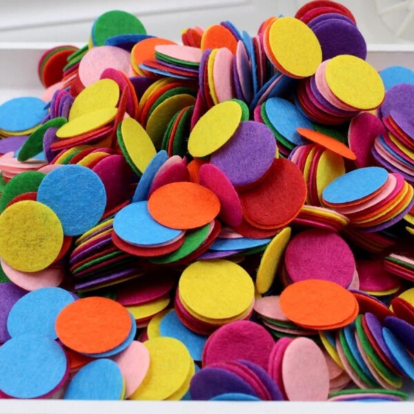 Felt Circles - Etsy