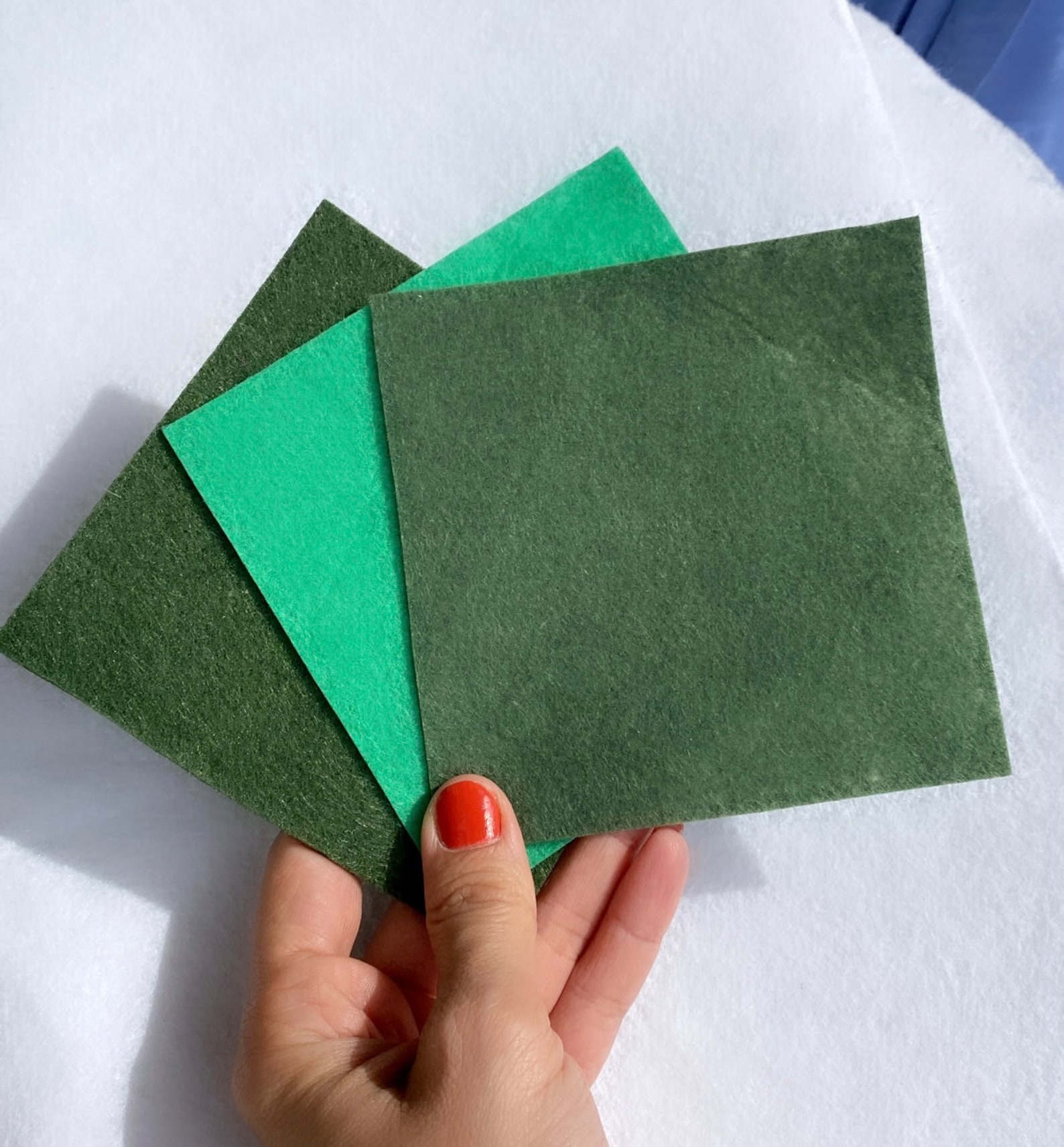 Craft Felt Sheet: Stiff 1mm Polyester Felt Squares - 9x12 or 12x18 - Etsy