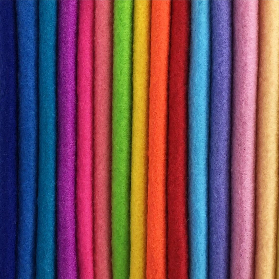 You Choose 5 9x12 Polyester Felt Sheet, 1mm Thick Felt, Crafting Kit ...