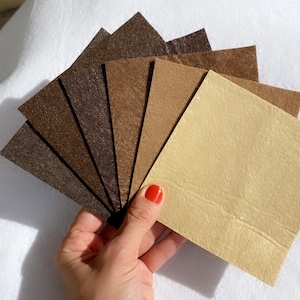 Craft Felt Sheet: Stiff 1mm Polyester Felt Squares - 9x12 or 12x18 - Etsy