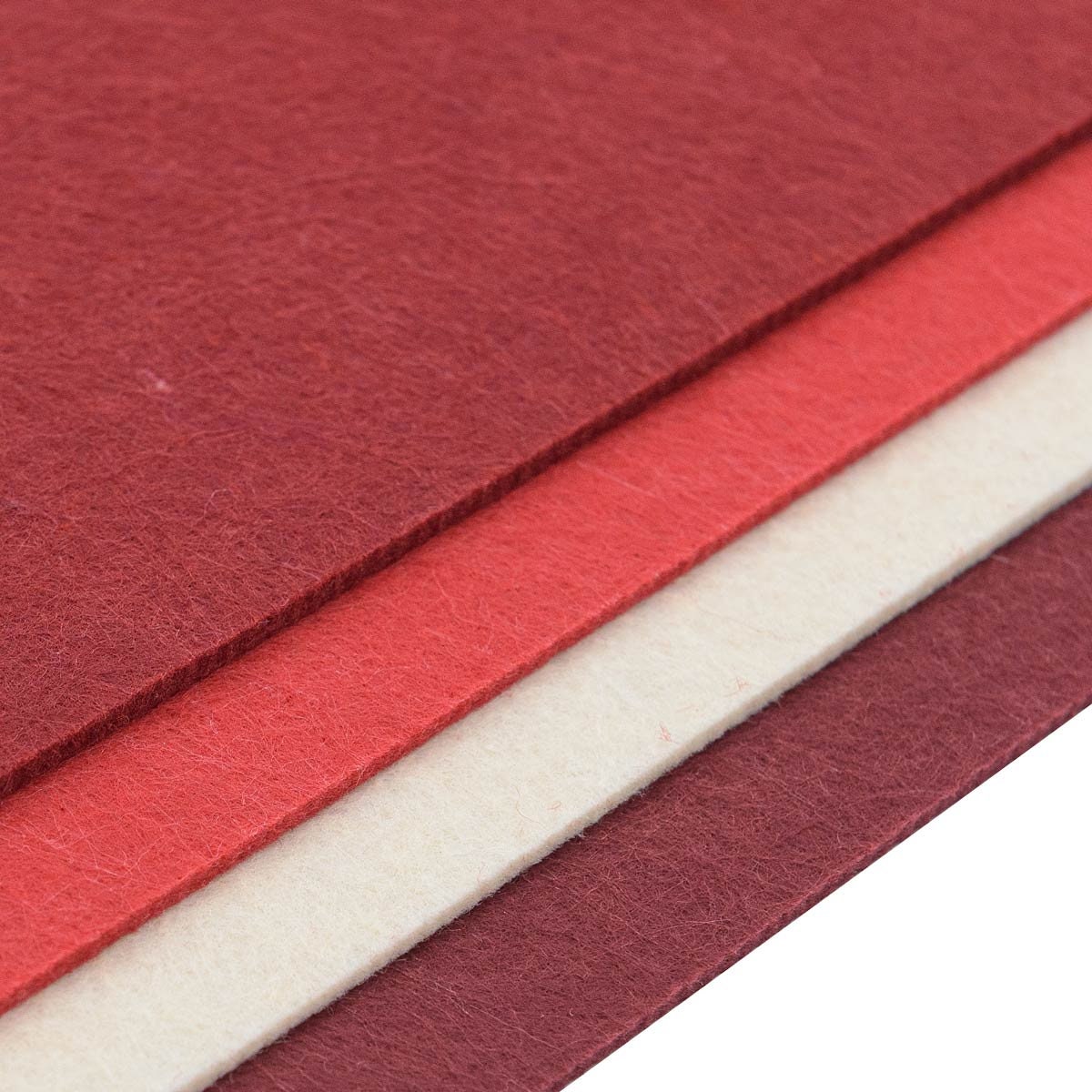 100% 3mm Thick Wool Felt Sheet, 4x4, 9x12 or 12x18 Pure Merino Felt ...