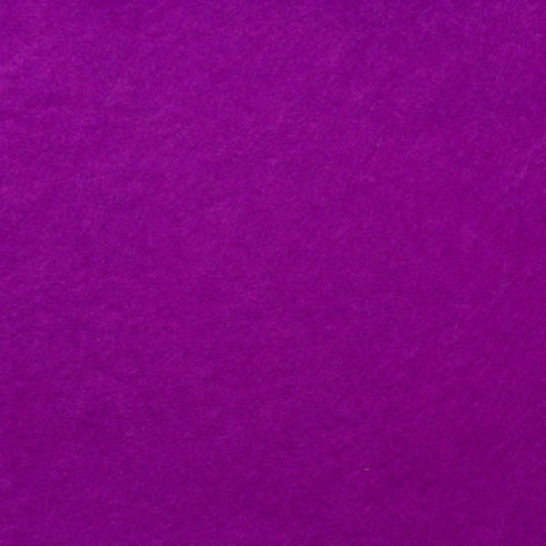 Dark Purple Felt Color 9 X 12 Wool Blend Felt Sheets, 1 Mm Thick ...