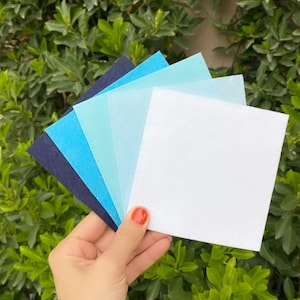 Craft Felt Sheet: Stiff 1mm Polyester Felt Squares - 9x12 or 12x18 - Etsy