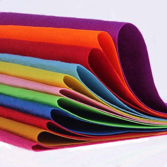 Hard Korean Felt 1 Mm Thick Sheets, You Choose 1 - 9 X 12 Felt Sheets ...