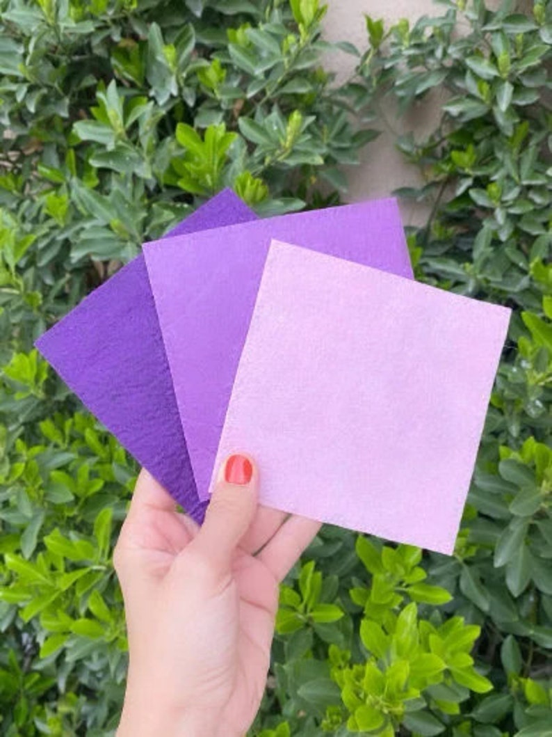 Hard Korean Felt Sheets, 1mm Brightly Coloured Korean Hard Felt, Stiff ...