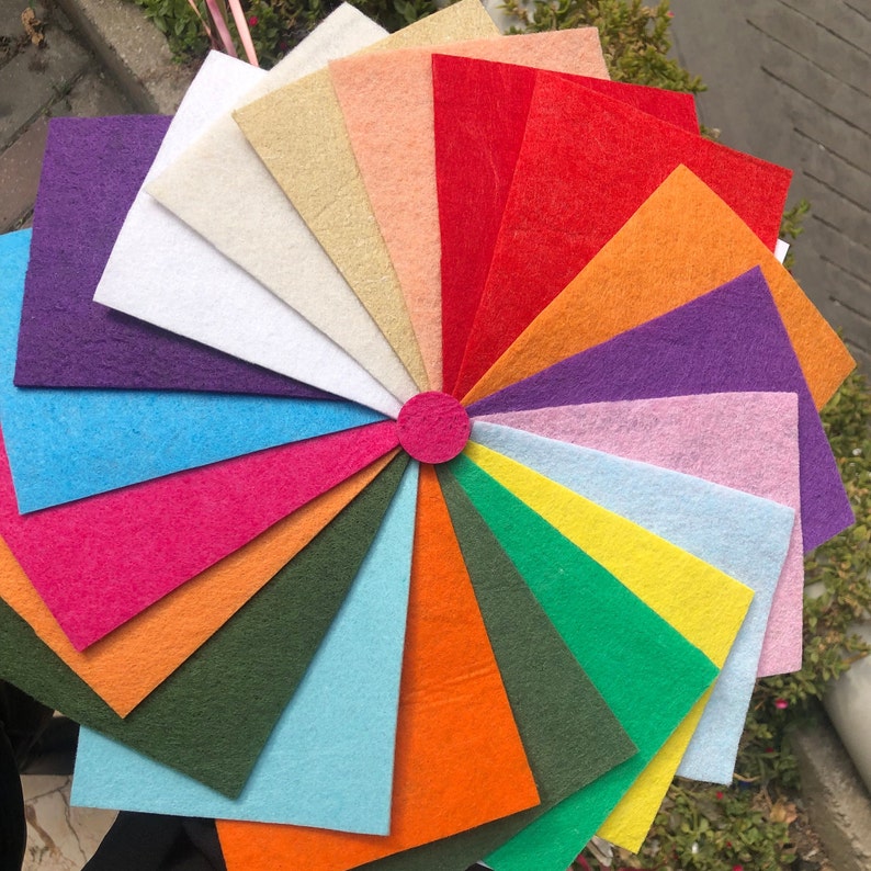 Polyester Felt Sheets in All Felt Sizes in Brown Shades, Felt Materials ...