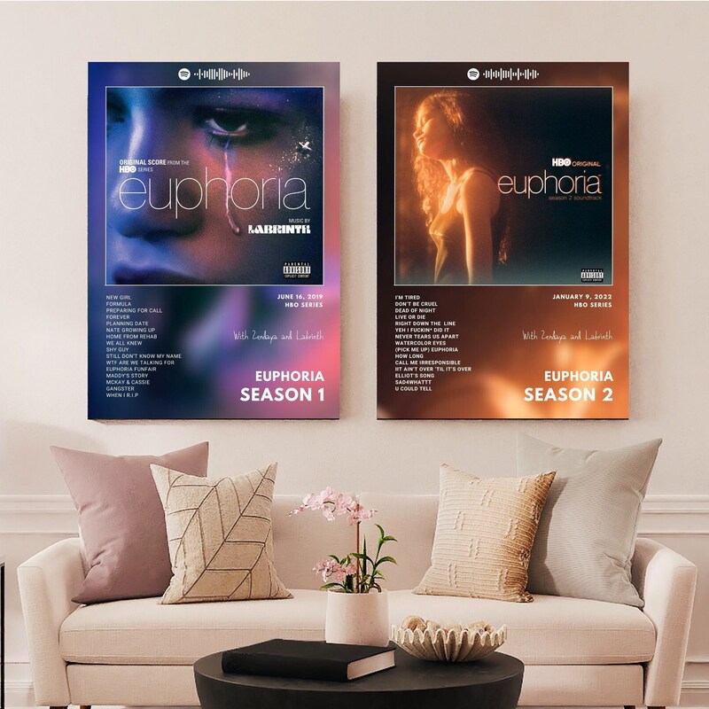 Euphoria Poster - Etsy