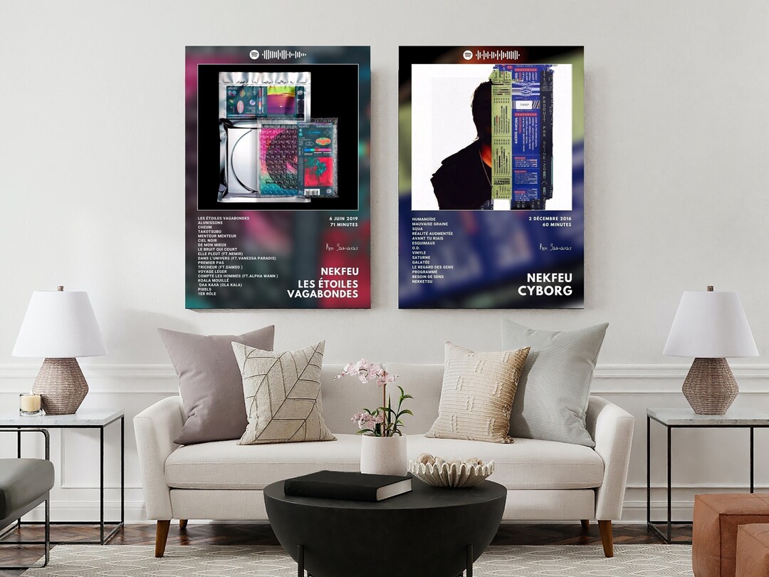 Nekfeu Albums in Posters Ι Album Posters Ι French Rap Ι Album Cover Ι ...
