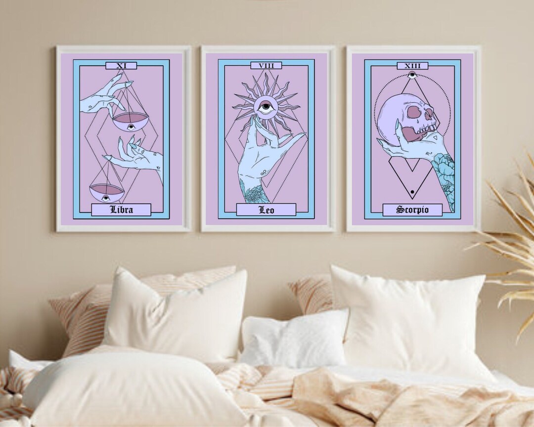 12 Zodiac Signs Posters + Wallpapers |art Decoration | Astrology Zodiac ...