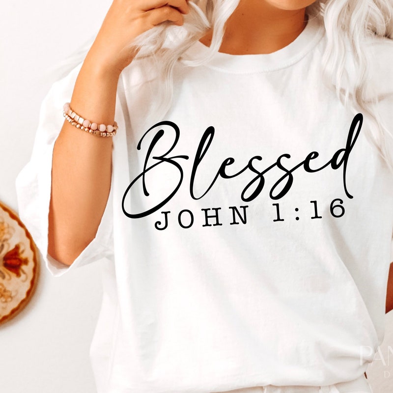 Blessed Svg - Etsy