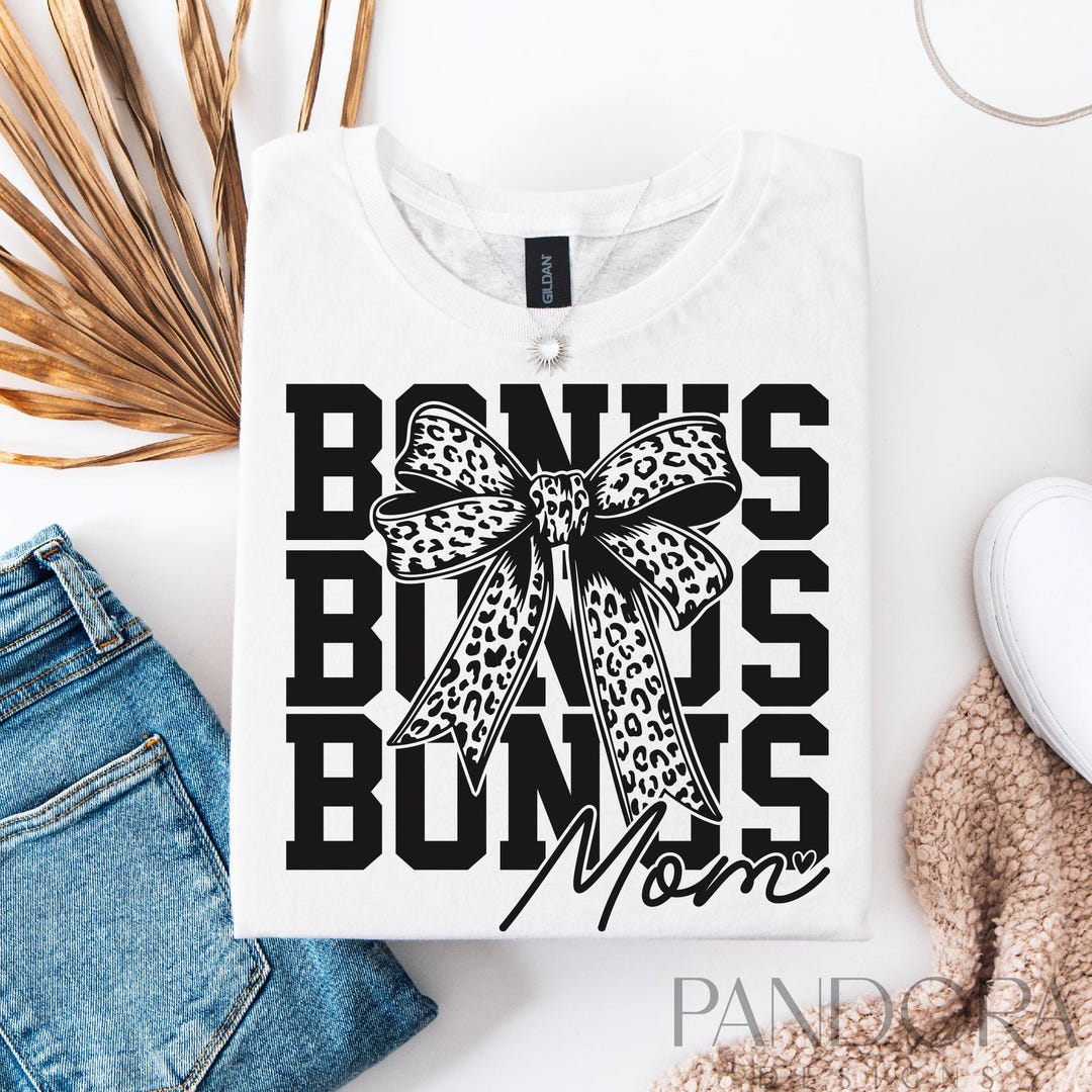 Bonus Mom Svg Png, Stepmom Svg, Mom Life Svg, Leopard Print Svg ...