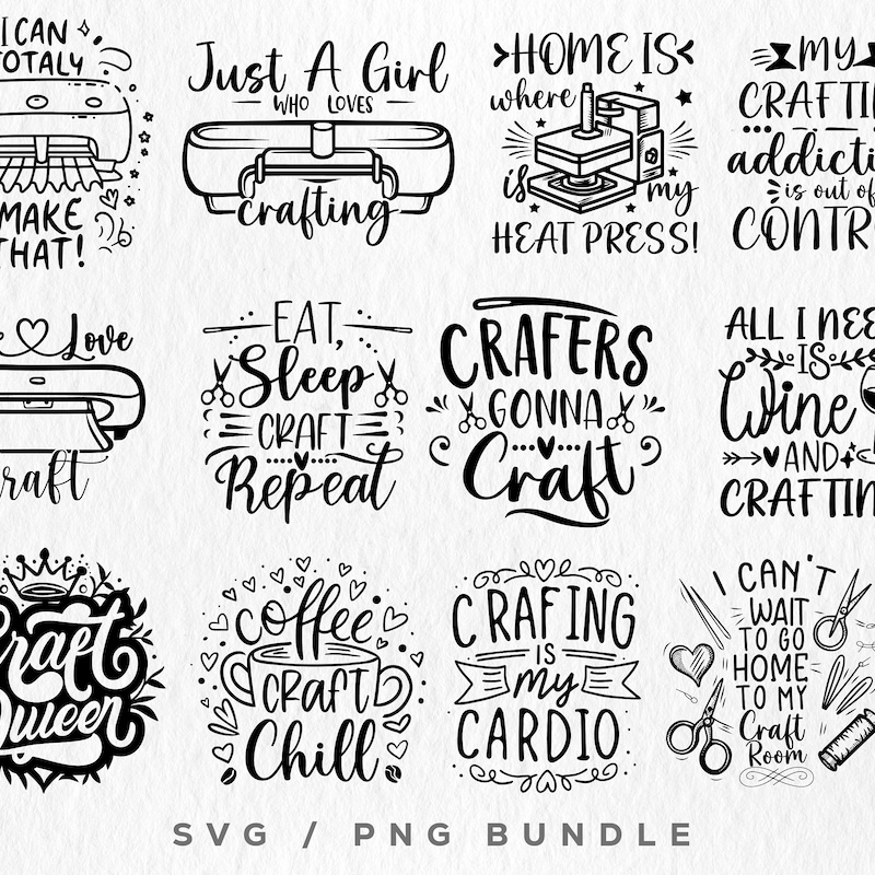 Craft Room Svg - Etsy