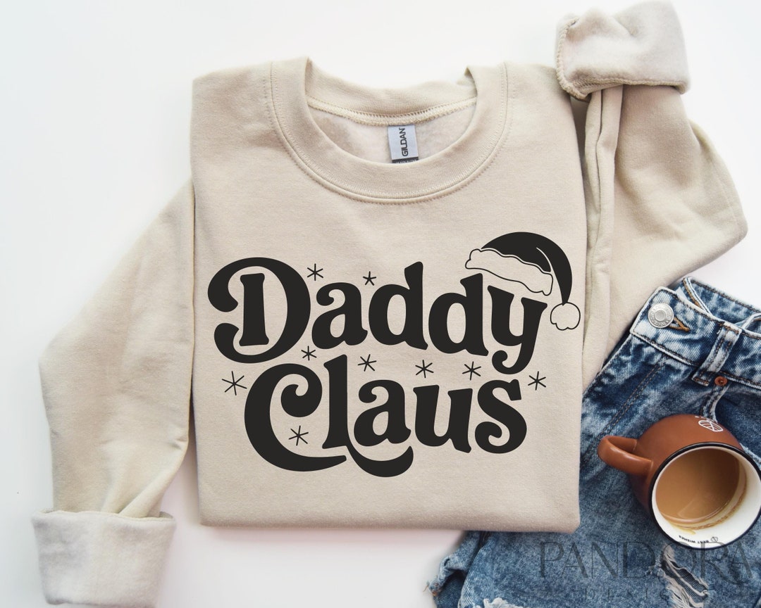 Daddy Claus Svg Png, Santa Svg, Daddy Claus Shirt Design, Christmas Dad ...