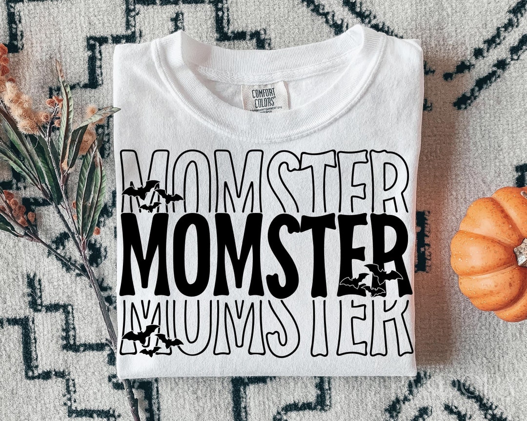 Momster Svg Png, Halloween Mom Svg, Spooky Mama Svg, Momster Quotes Svg ...