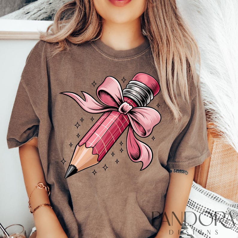 Pencil Bow Png, Teacher Pencil Png, Pink Bow Pencil Clipart, Back to ...