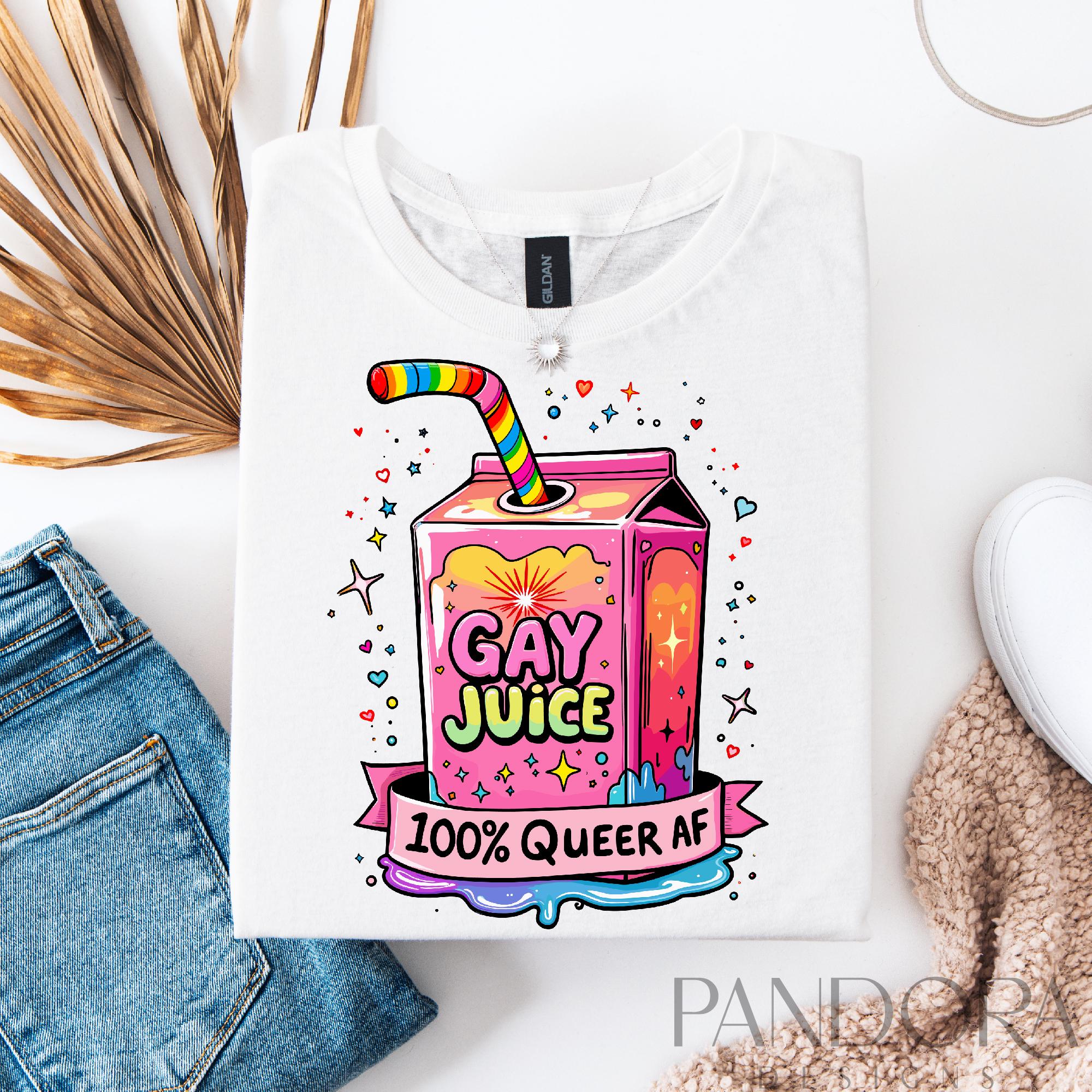 Gay Juice Png, Queer AF Png, Pride Cartoon Png, LGBTQ Funny Png, Pride ...