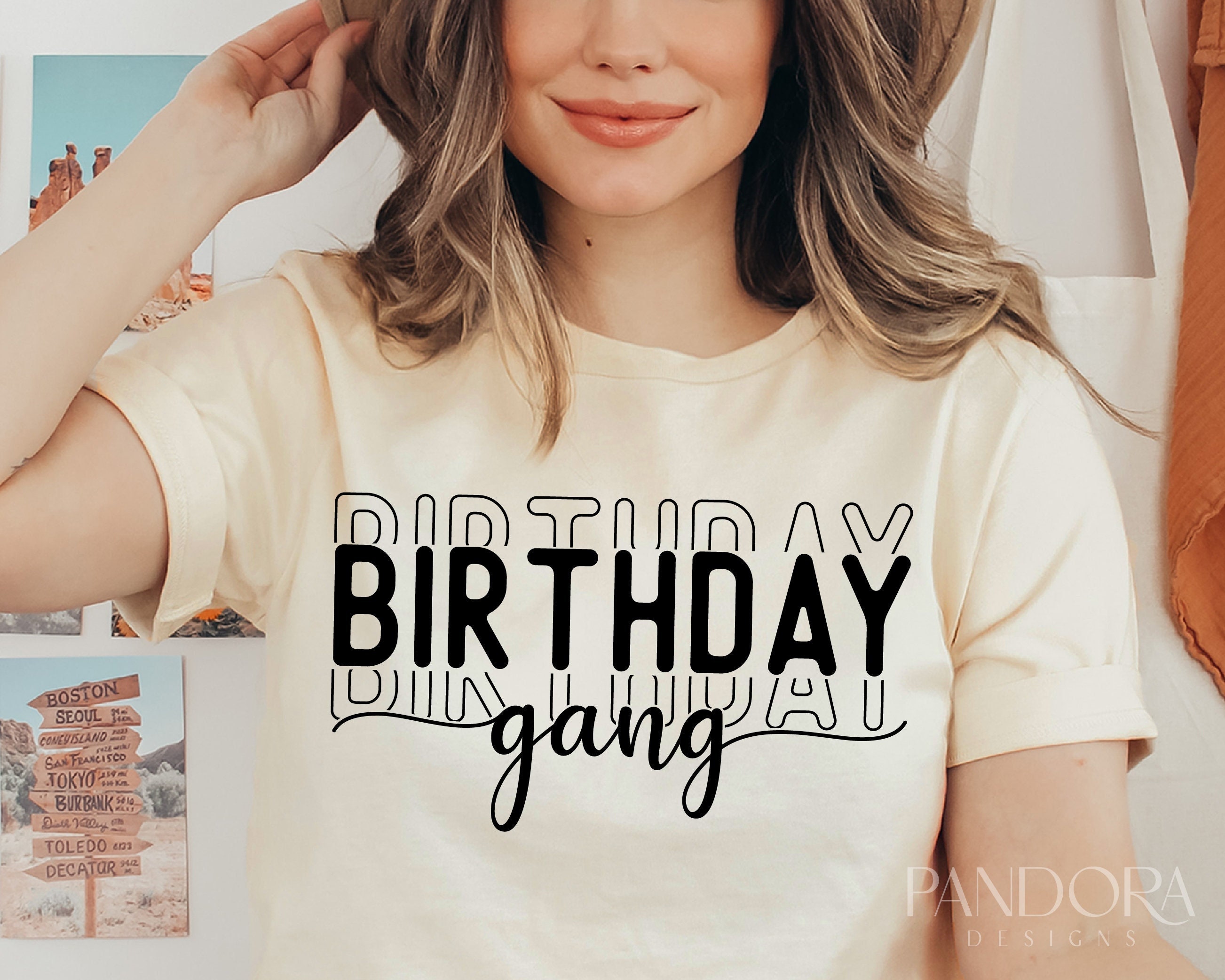 Birthday Gang Svg Birthday Shirt Design Birthday Svg Files - Etsy