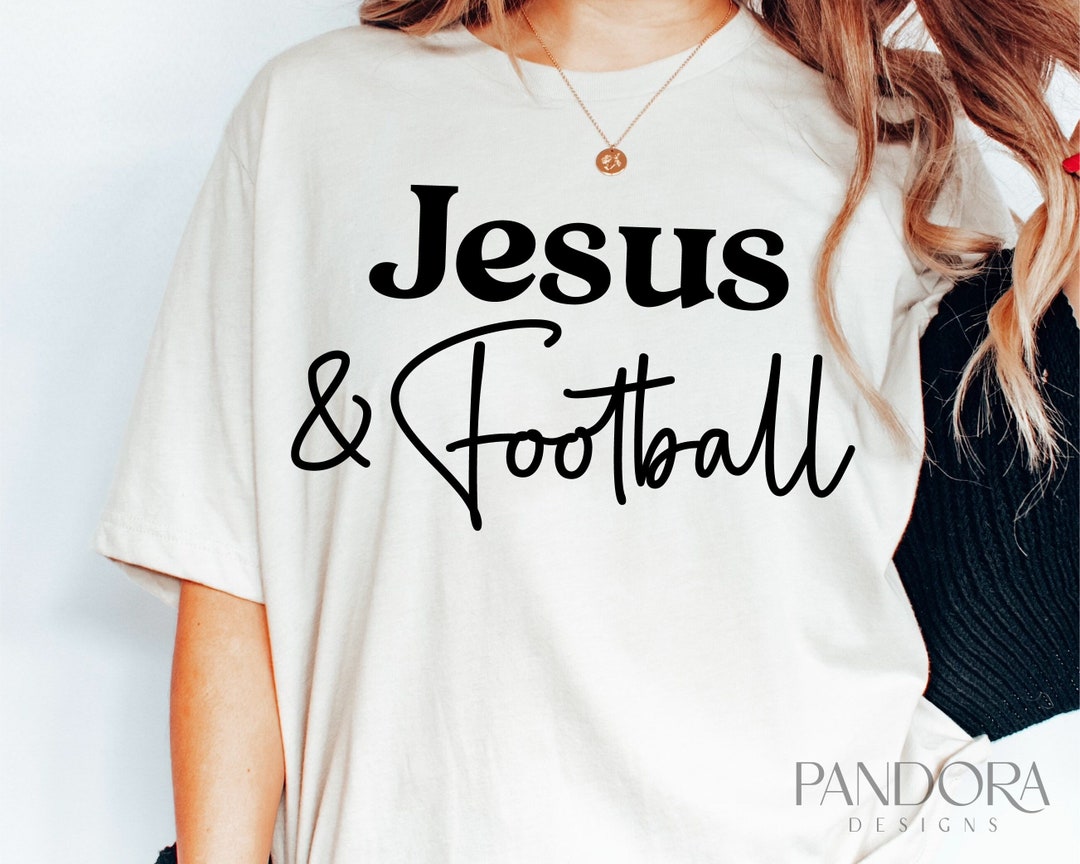 Jesus and Football Svg, Christian Svg, Funny Svg Quotes, Game Day Svg ...