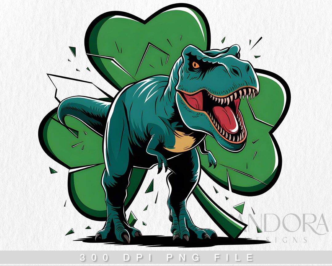 Dinosaur St Patricks Day Png, Boys St Patricks Png, Shamrock Png, St ...