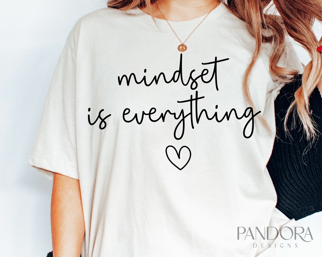 Mindset is Everything Svg, Worthy Svg, Inspirational Svg, Motivationsl ...